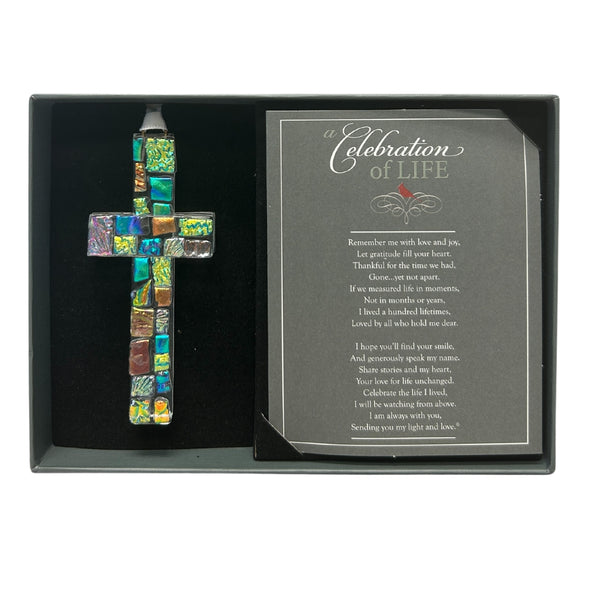 Celebration Of Life Cross: Sympathy Gift Ornament - The Grandparent ...