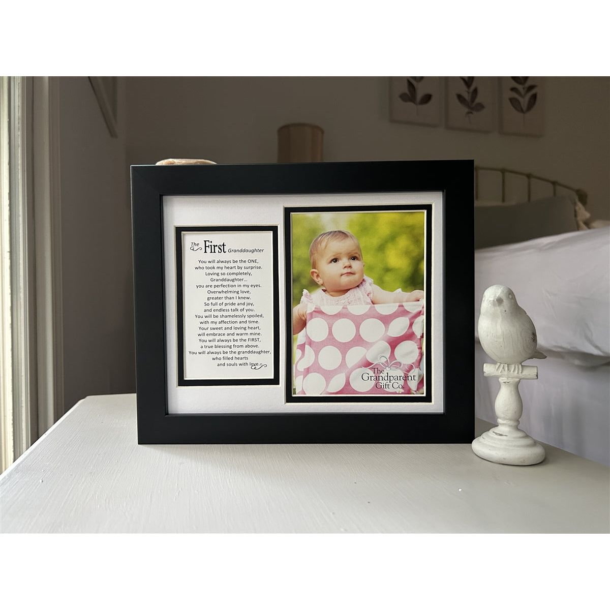 First Granddaughter Photo Frame for New Grandparents - The Grandparent ...