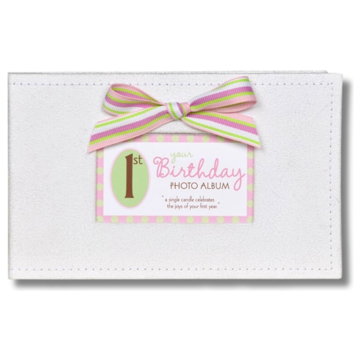 First Birthday Girl Photo Album - The Grandparent Gift Co.