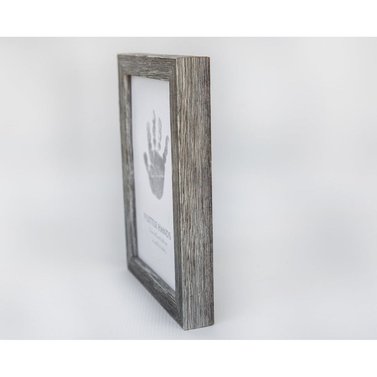 5x7 Farmhouse Dedicated Handprint Keepsake Frame for Baby with Stamp ...